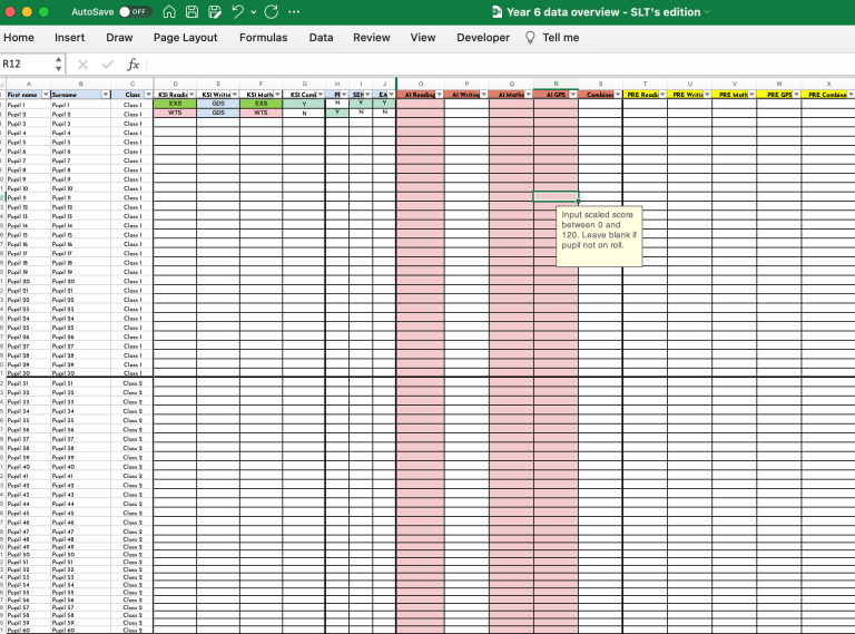 KS2 data tracker – Teacher Out Loud